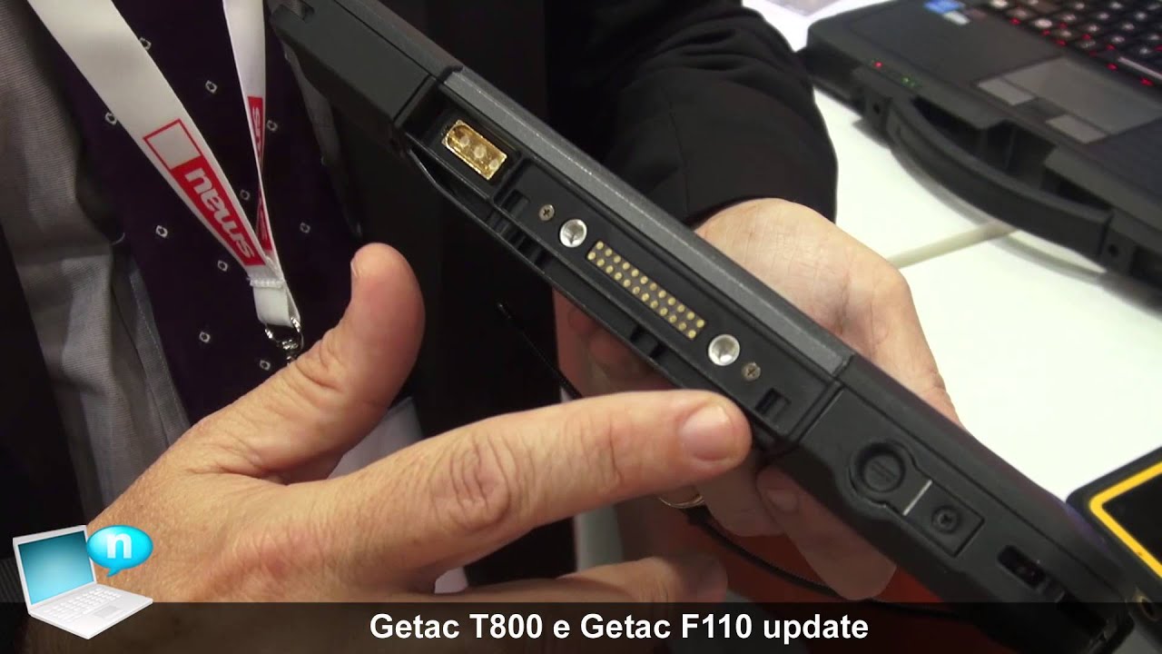 Getac T800 e Getac F110 update - YouTube