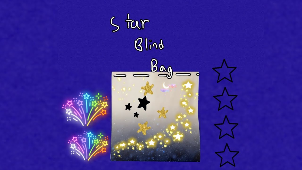 Let’s open a star blind bag today - YouTube