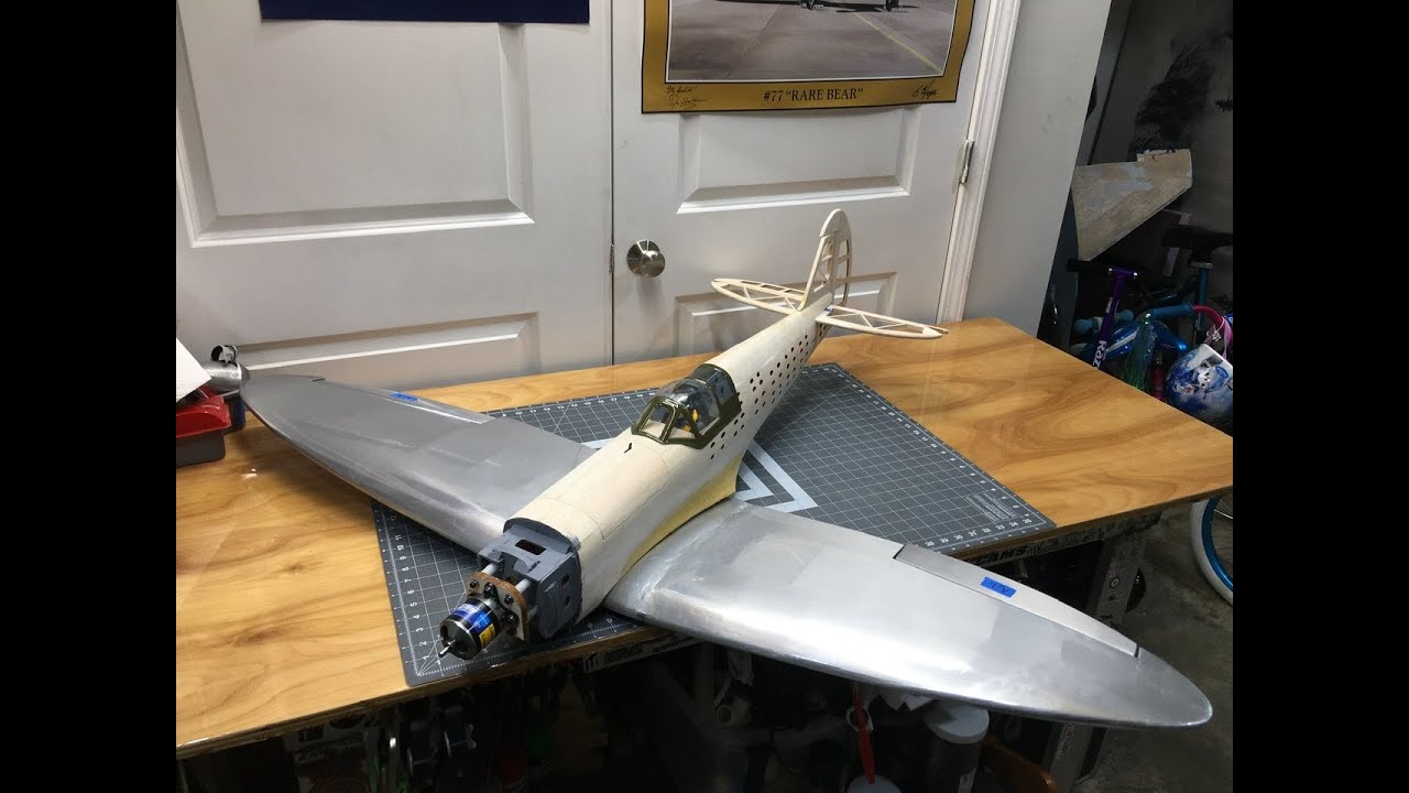 Phoenix Models Spitfire Reno Racer Conversion Part 4 - YouTube