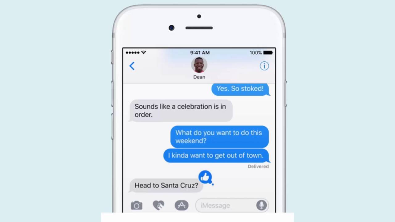 iOS 10 imessage preview - YouTube