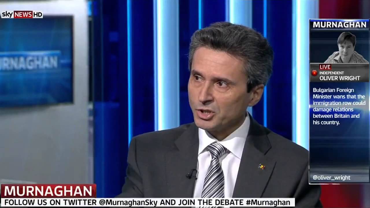 H.E. Dr. Ion Jinga at Sky News - YouTube