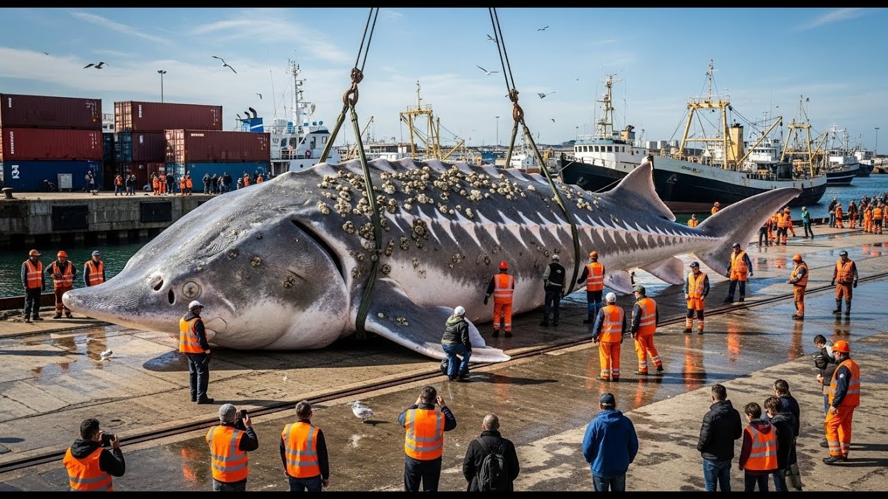 Catching the 50-Ton River Monster: The Last Giant Beluga Sturgeon - YouTube