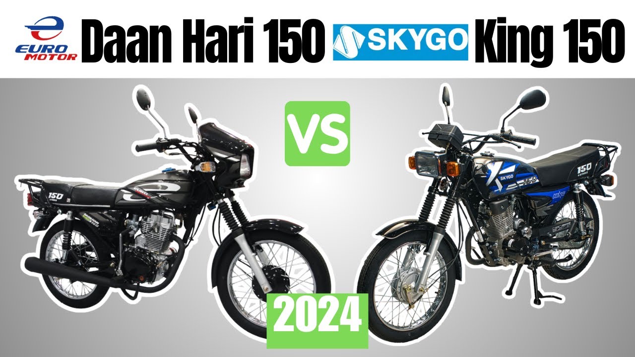Euro Motor Daan Hari 150 vs Skygo King 150 | Side by Side Comparison ...