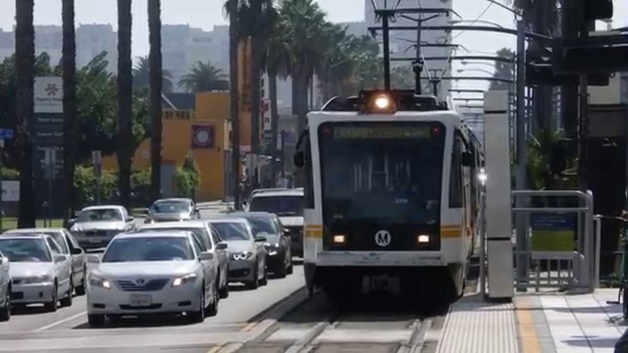 LACMTA Metro Rail Blue Line 7th Street/Metro Center Bound Siemens P2000 ...