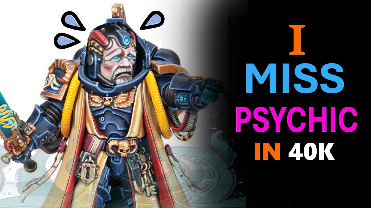 Psychic in 40k 10th Edition SUCKS - YouTube