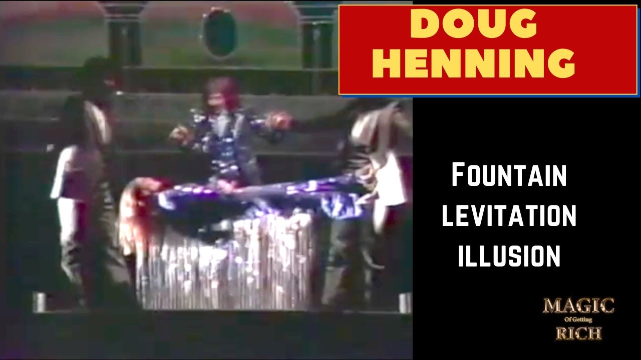 Doug Henning fountain levitation illusion- magic - YouTube