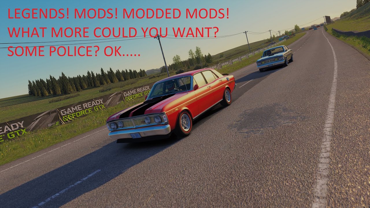 Assetto Corsa 4K BEST MOD OF THE DAY! Ford GTHO Shaker in Vermillion ...