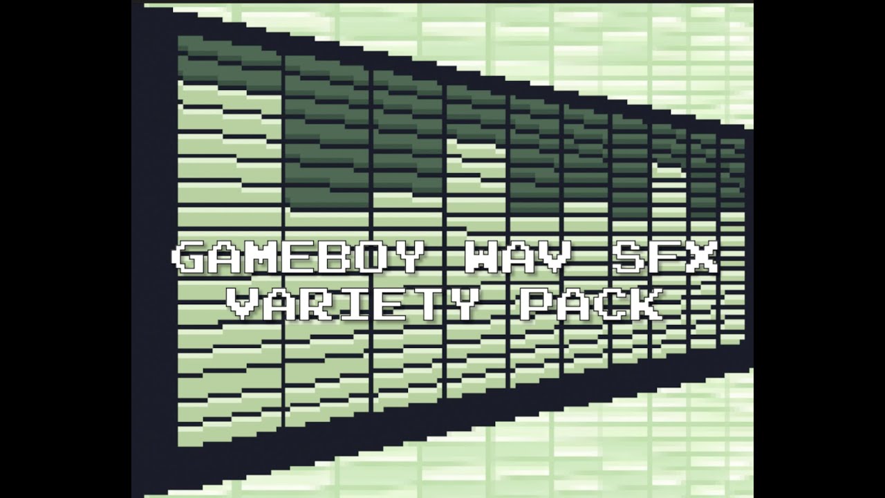 Beatscribe's GbStudio WAV SFX Asset Pack - YouTube