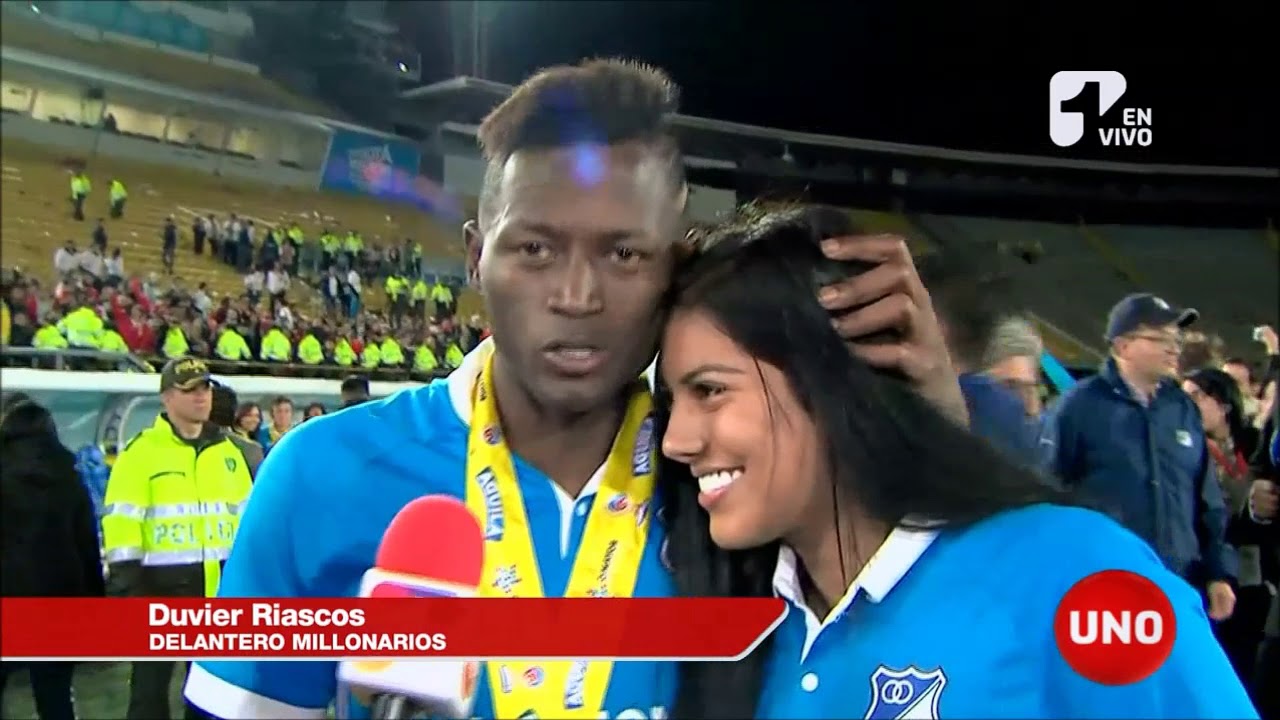 Duvier Riascos, delantero clave de Millonarios - YouTube