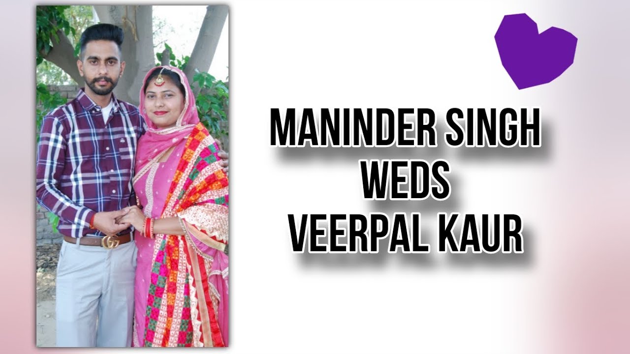 VATNA & JAAGO CEREMONY LIVE OF MANINDER SINGH VEERPAL KAUR LIVE BY ...