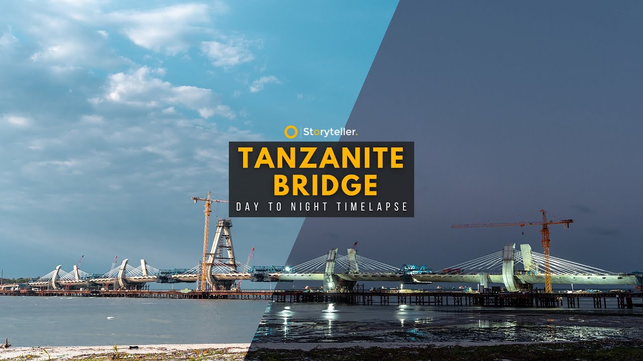 TANZANITE BRIDGE | DAY TO NIGHT TIMELAPSE | DAR ES SALAAM - YouTube