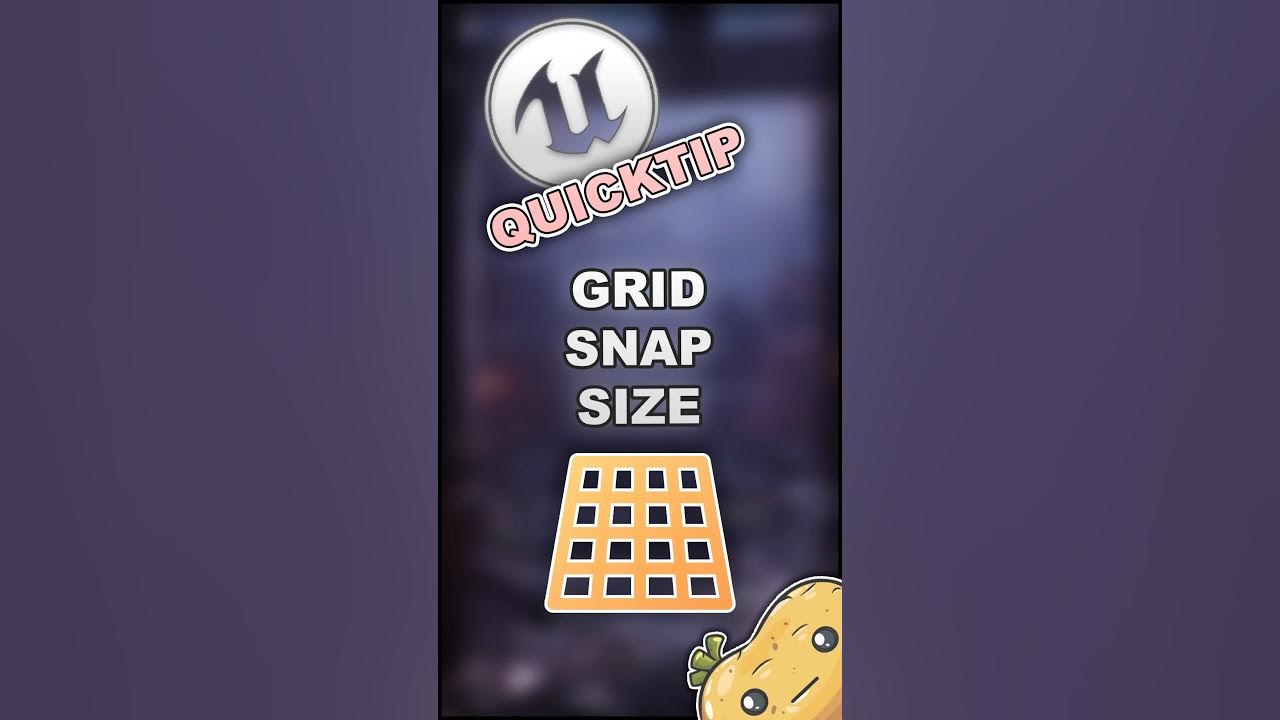 Unreal Engine QUICKTIP - Grid Snap Size - YouTube