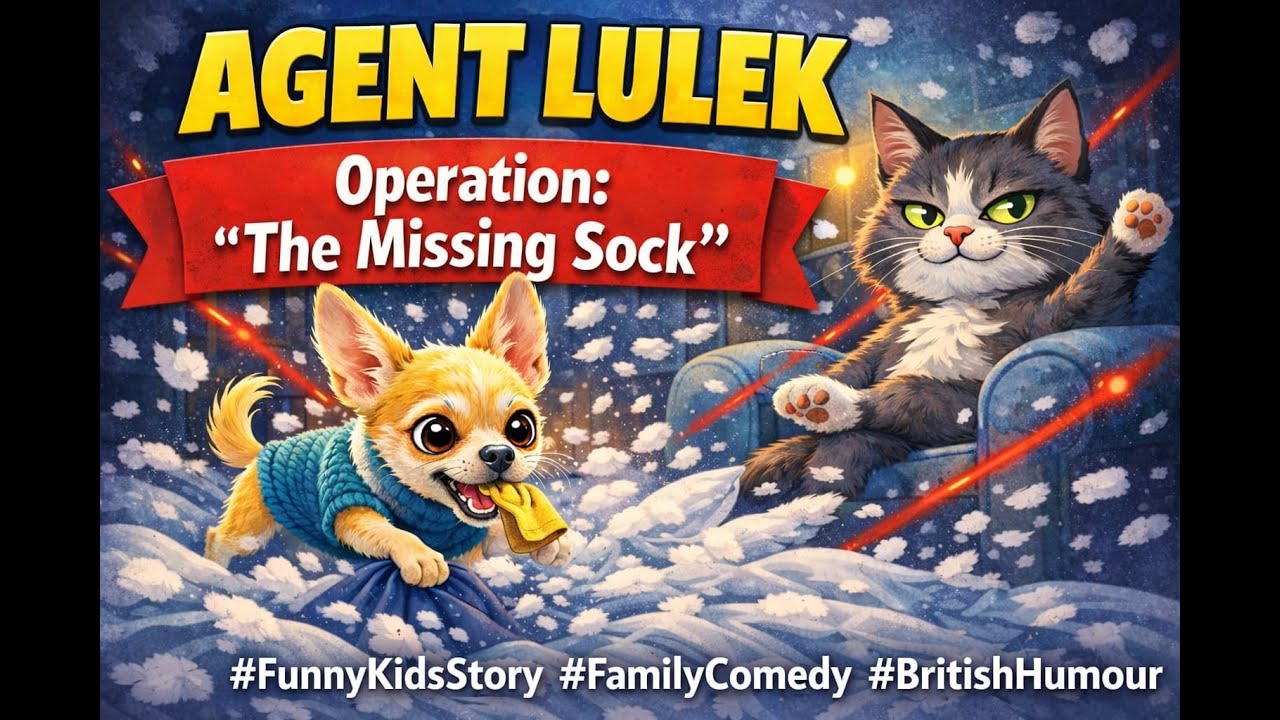 Agent Lulek: Operation “The Missing Sock” 🧦🕵️‍♂️ | Funny Spy Story ...