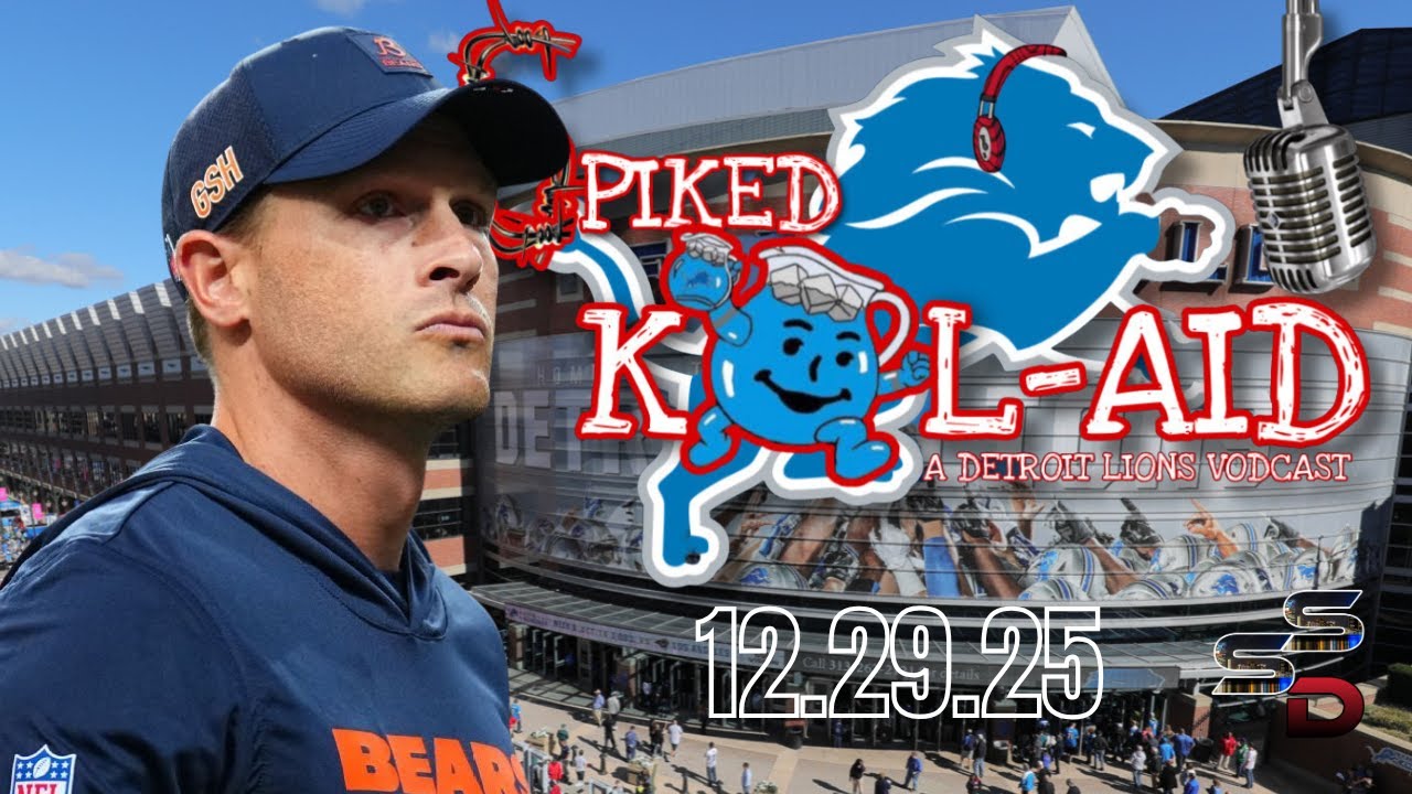 Detroit Lions Spiked Kool Aid 12.29.25: Return To The BASEMENT - YouTube