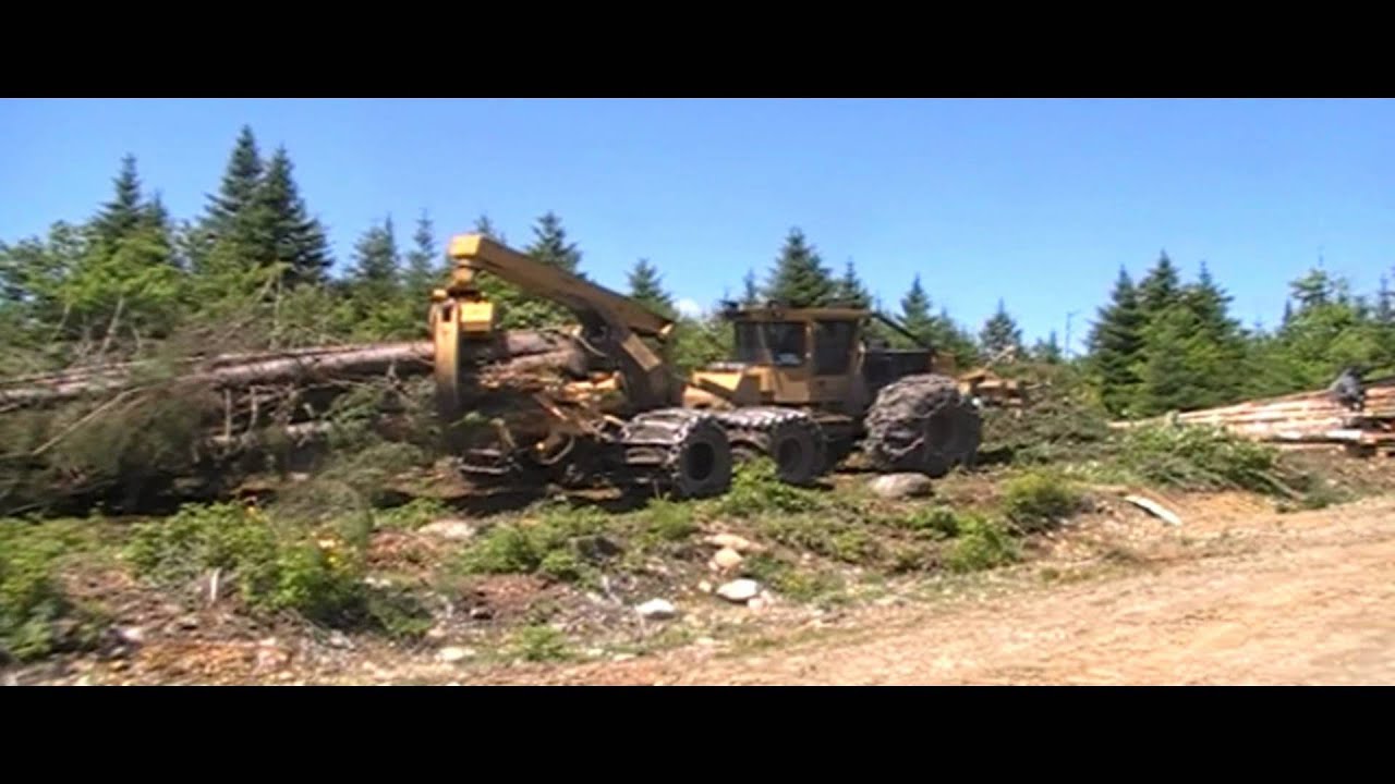 Tigercat 635D - YouTube