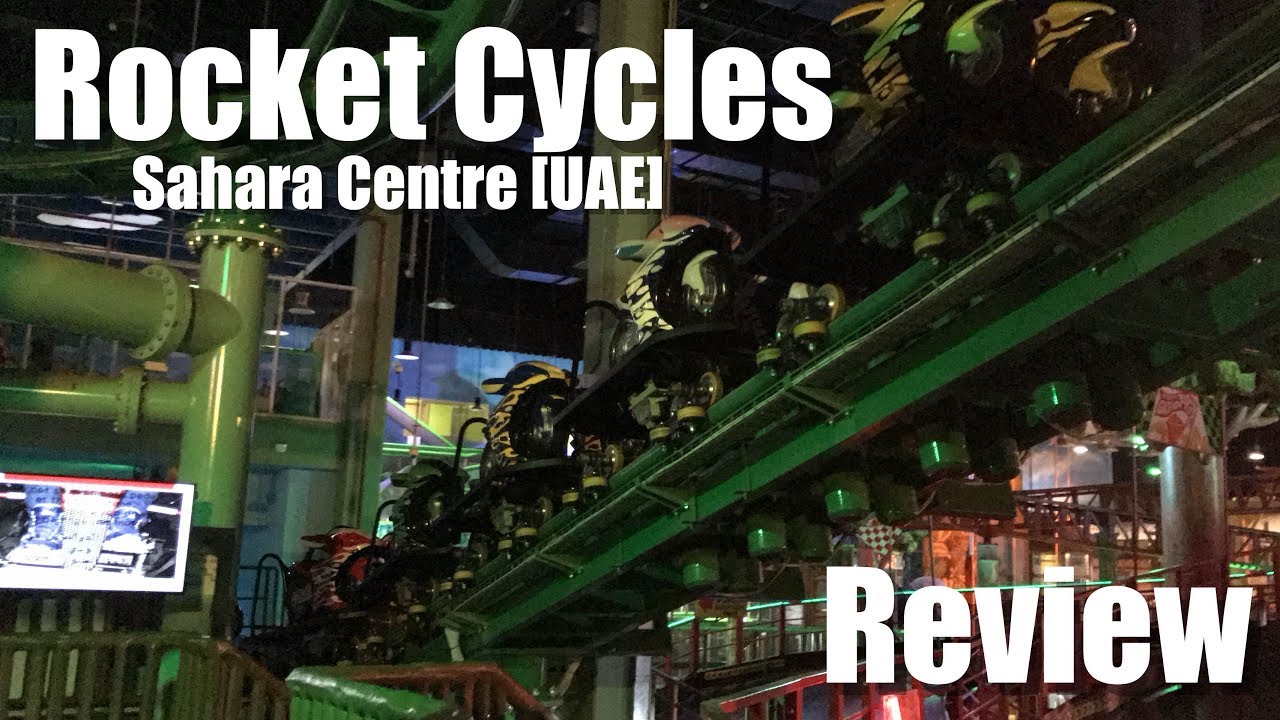 [Review] Rocket Cycles | Zamperla MotoCoaster | Sahara Centre | UAE ...