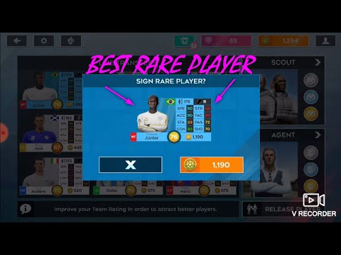 SIGNING THE BEST RARE PLAYER IN DLS 20 WHO SHOULD BE A LEGENDARY PLAYER ...