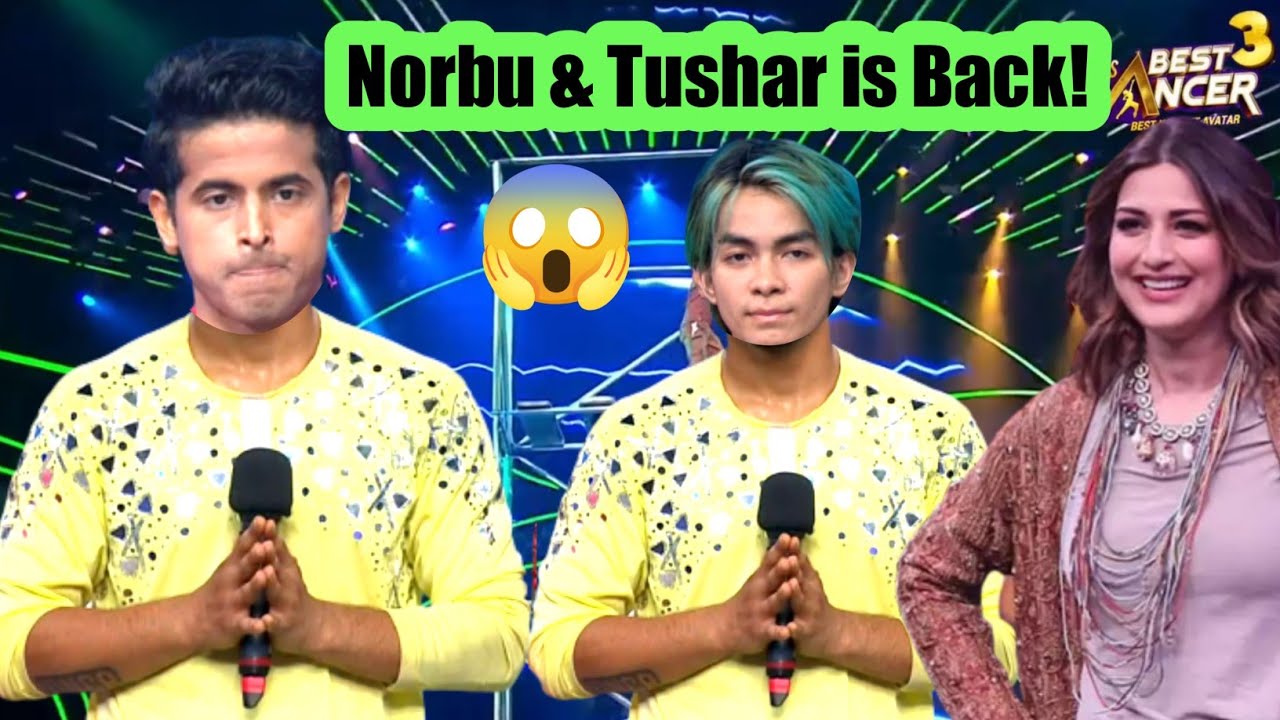 Indias Best Dancer 3|😱 Vartika Jha and Norbu Shocking entry in New Show ...