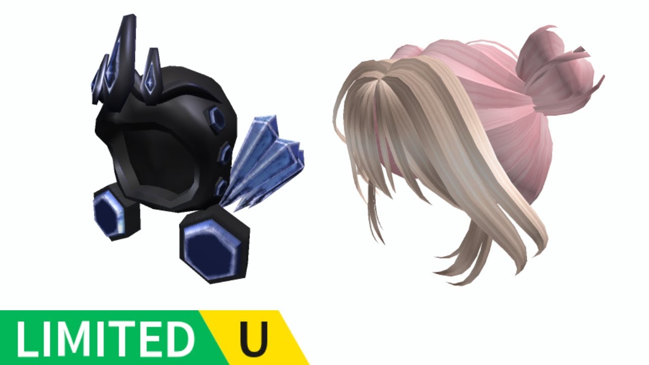 COMO CONSEGUIR Dominus Cristal de Medianoche, Cabello rosa y rubio lindo GRATIS EN ROBLOX - YouTube