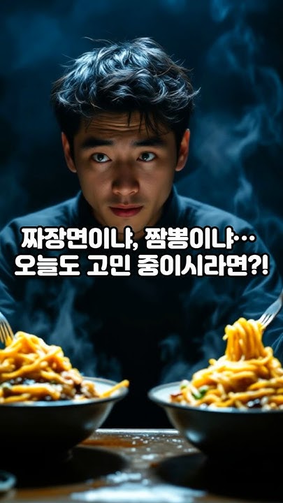 짜장면과 짬뽕, 어떤 걸 먹어야 할까? 초간단 비교 정리! 🍜🔥 - YouTube