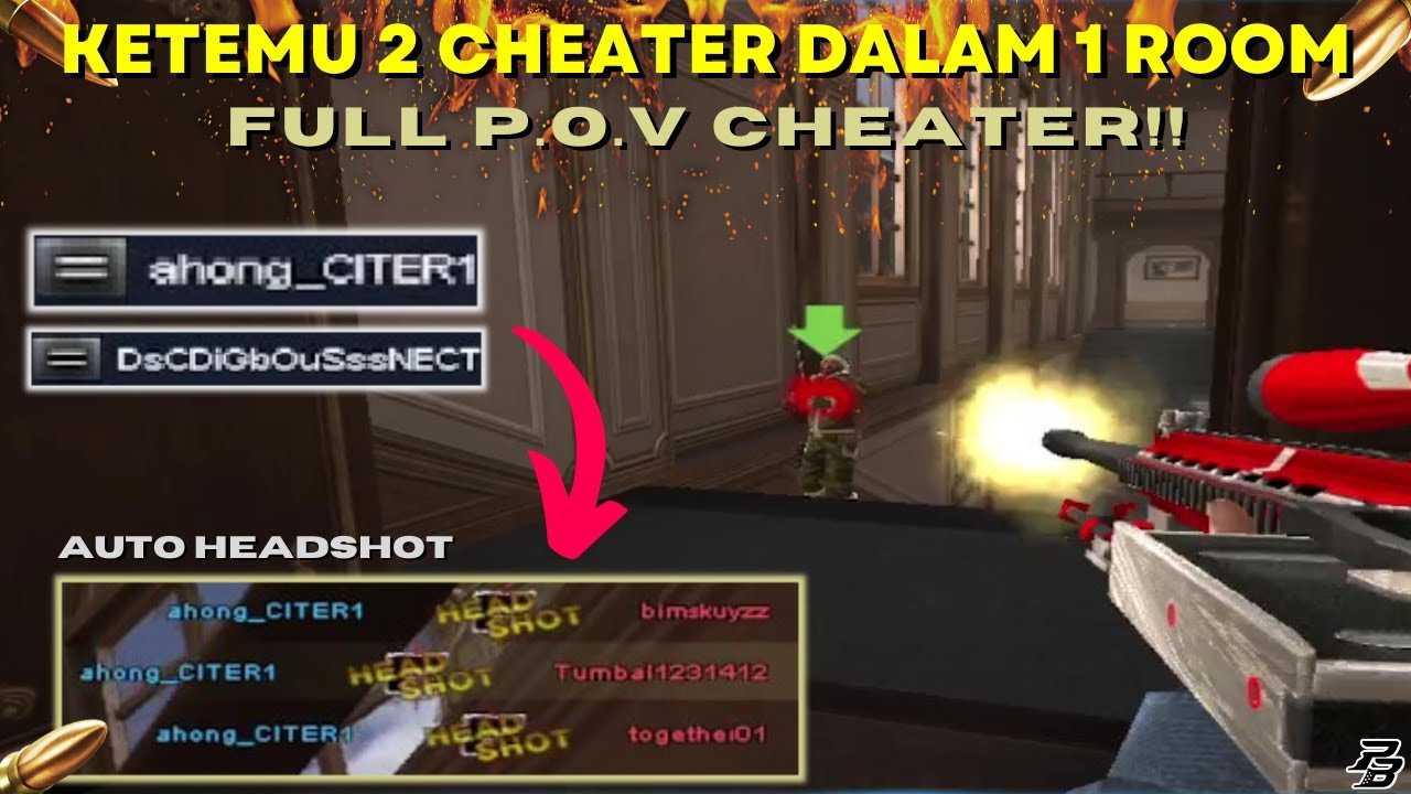 Ketemu CHEATER Auto HEADSHOT Di Traning Server!! Full POV Cheater // Gameplay Point Blank ...