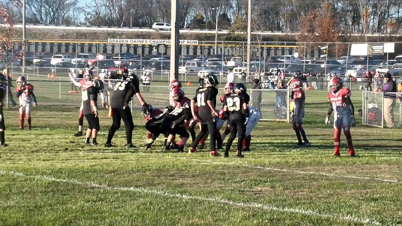 Rutherford county Crimson tide youth football A - YouTube