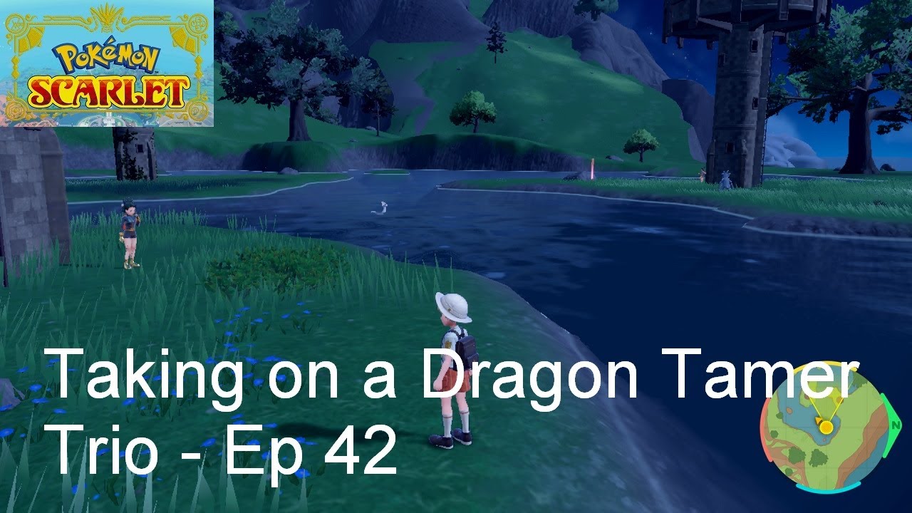 Taking on a Dragon Tamer Trio - Pokémon Scarlet [Ep 42] - YouTube