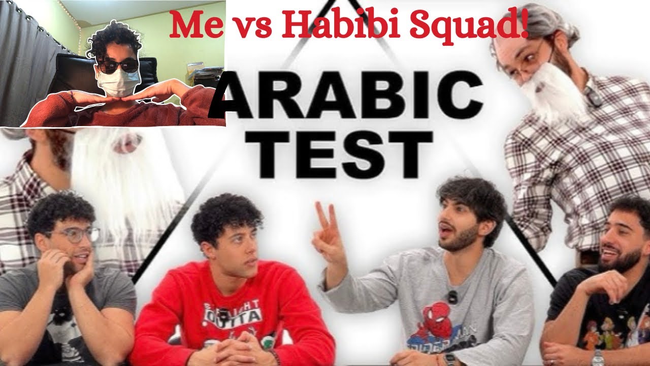 Who Knows Arabic The Best? Me Vs Habibi Squad (Reaction) - YouTube