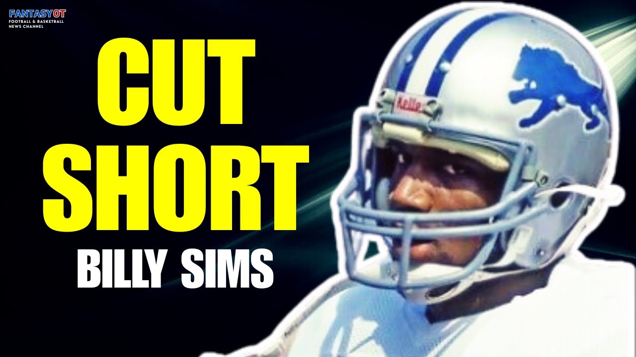 Billy Sims is the Most Charismatic Running Back in NFL History - YouTube