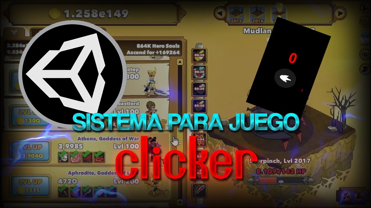 CREAR JUEGO CLICKER EN UNITY - YouTube