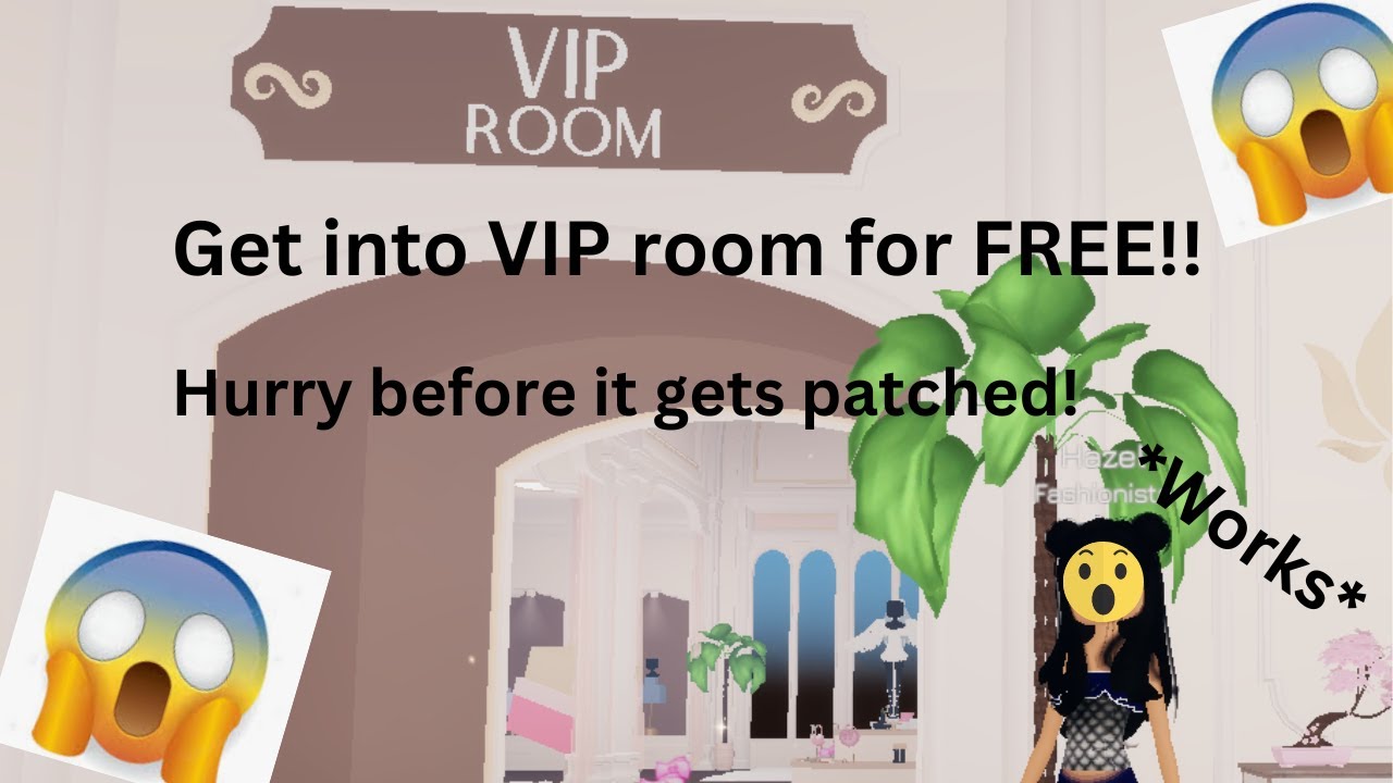 How to enter the VIP room for FREE in the NEW summer update!?! *Works ...