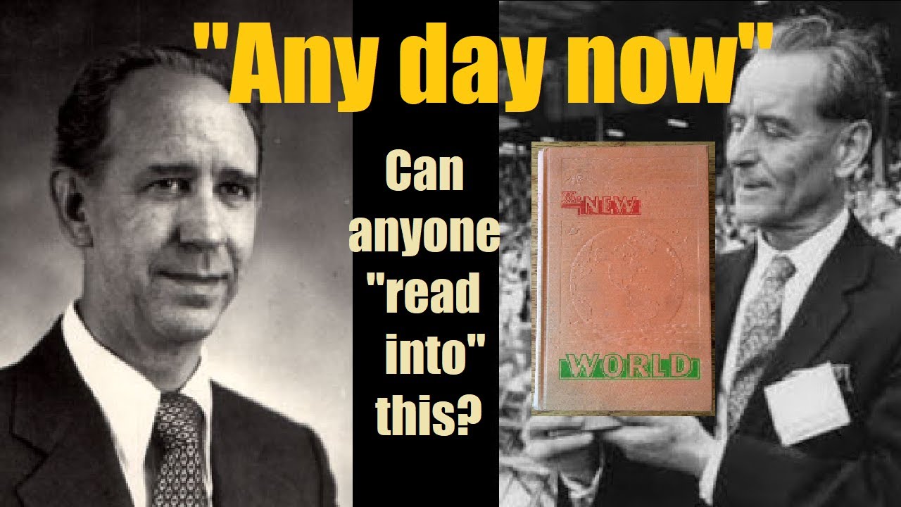 Ray Franz -- Why did "PROCLAIMERS" skip the first book of the Knorr era ...