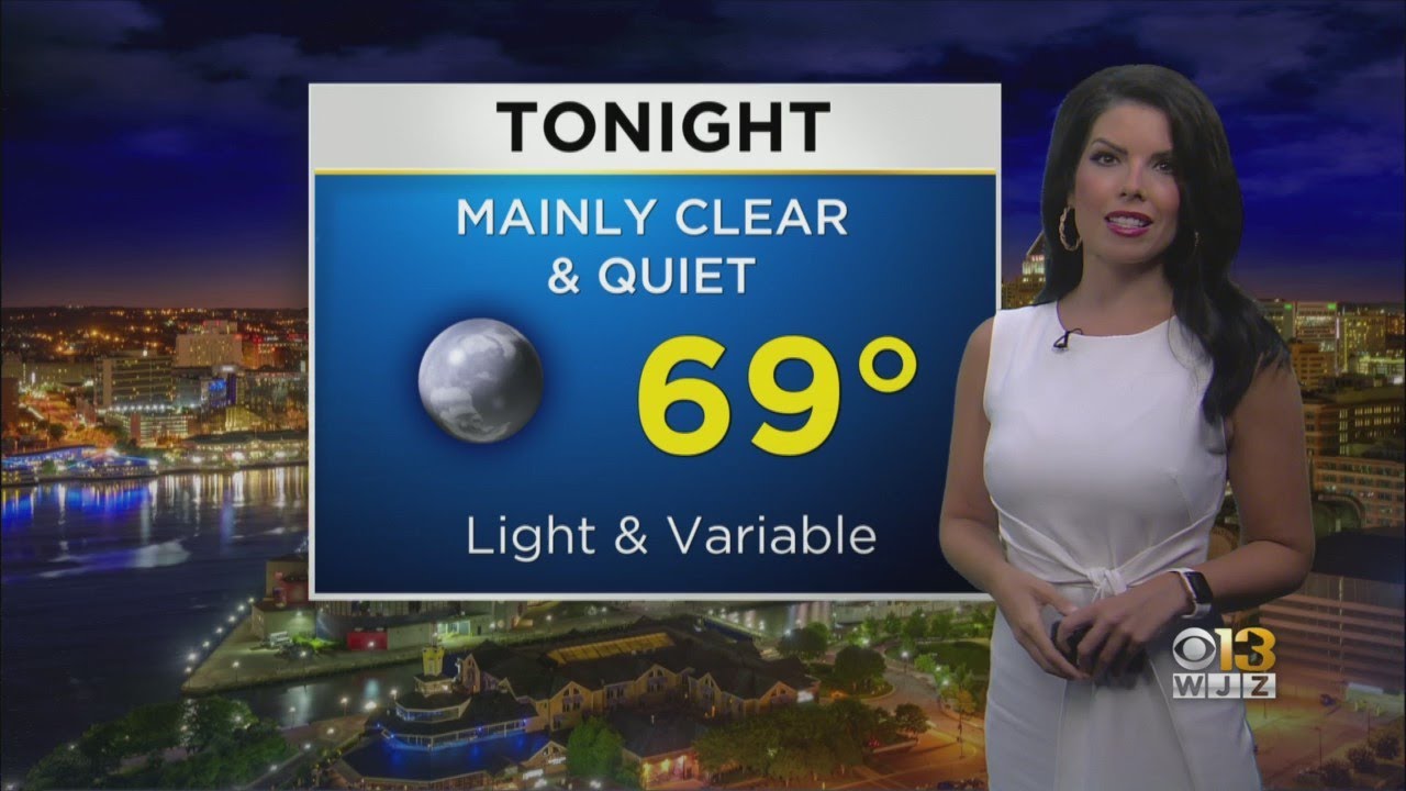Meteorologist Chelsea Ingram Has Your Saturday Evening Weather - YouTube