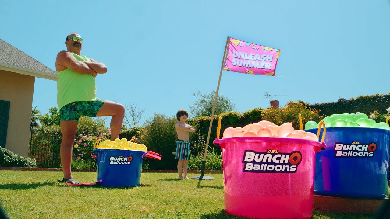 Mr. Summer is HERE to UNLEASH Summer with Bunch O Balloons! - YouTube