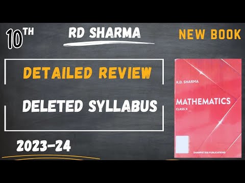 RD Sharma class 10 New Edition book 2023-2024 | RD Sharma class 10 | RD ...