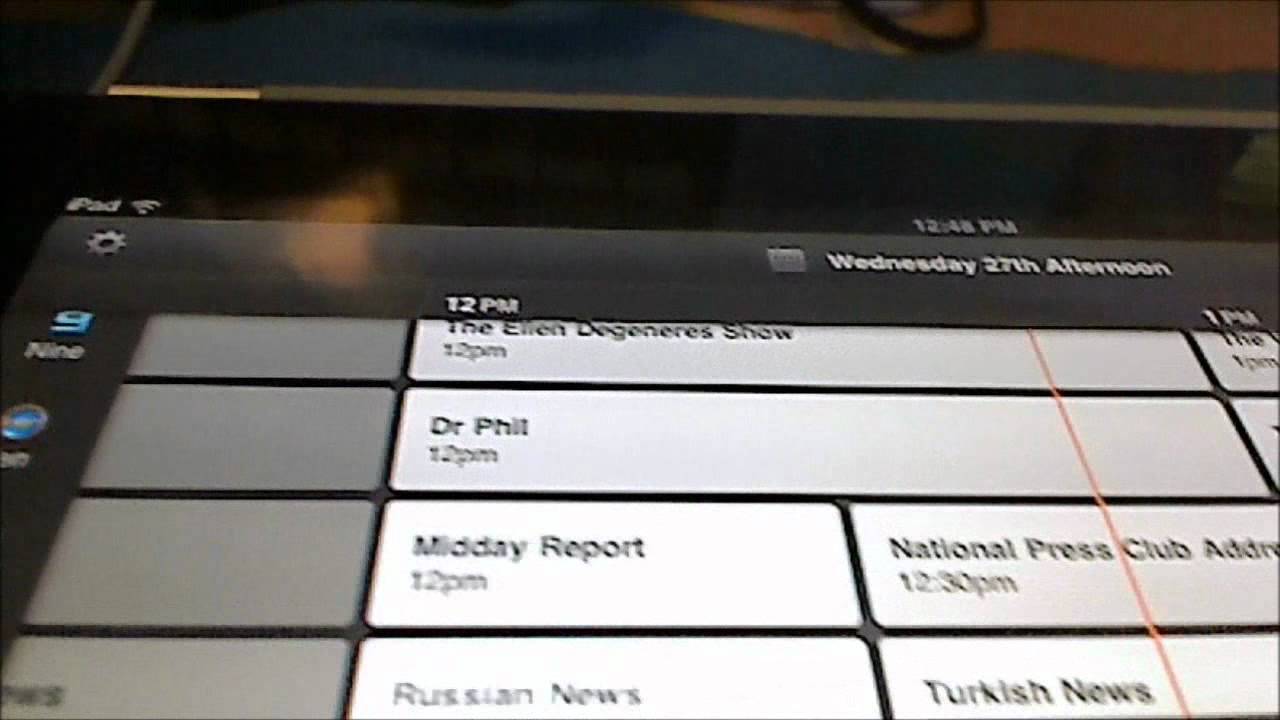 New ipad app OzTV for iPad - TV Guide - YouTube