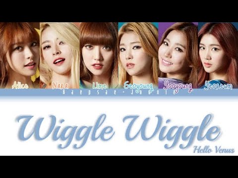 Hello Venus - Wiggle Wiggle (Eng/Rom/Han) Color Coded Lyrics - YouTube