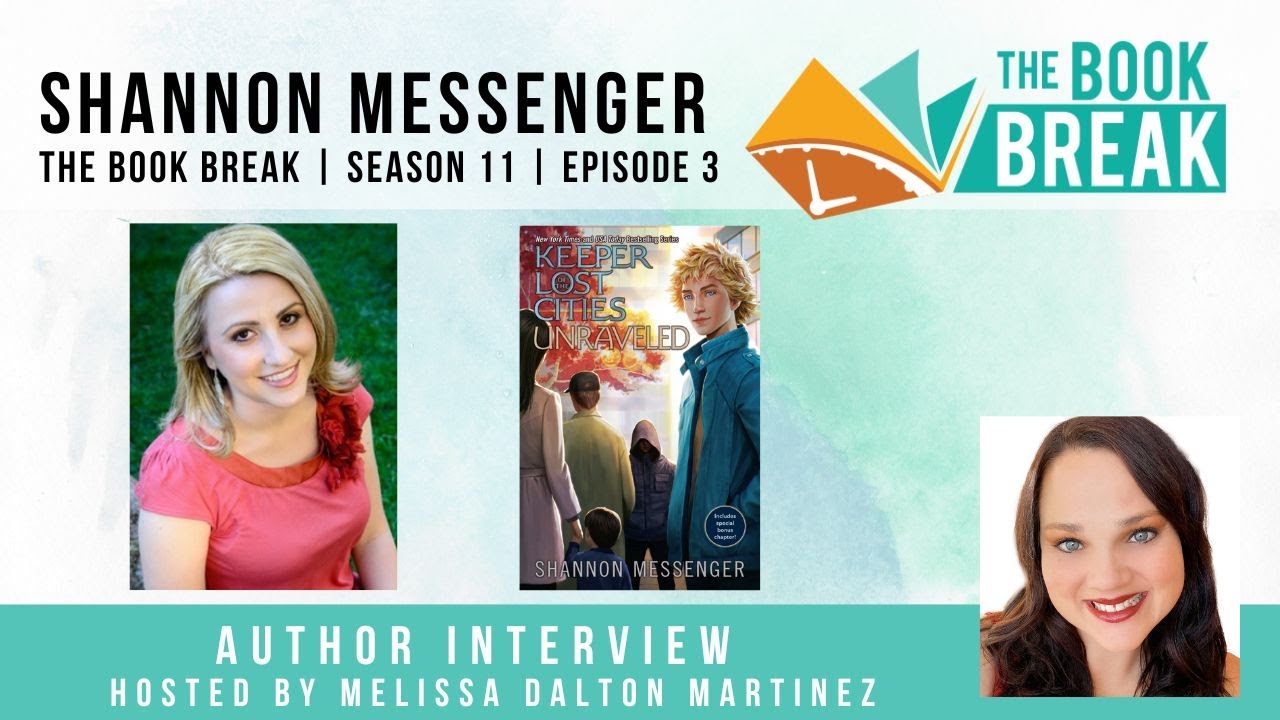 Shannon Messenger | The Book Break | Season 11 Episode 3 - YouTube