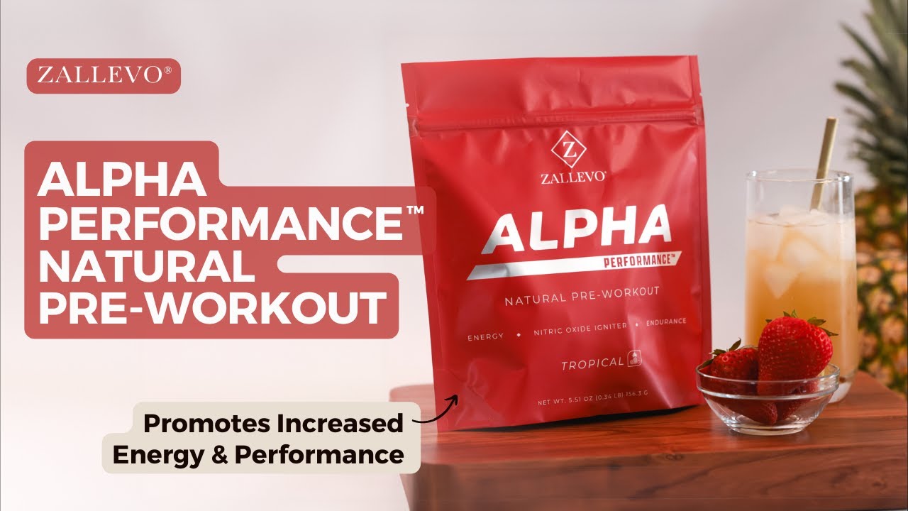 Alpha Performance: Natural Pre-Workout | Crush Your Limitations - YouTube