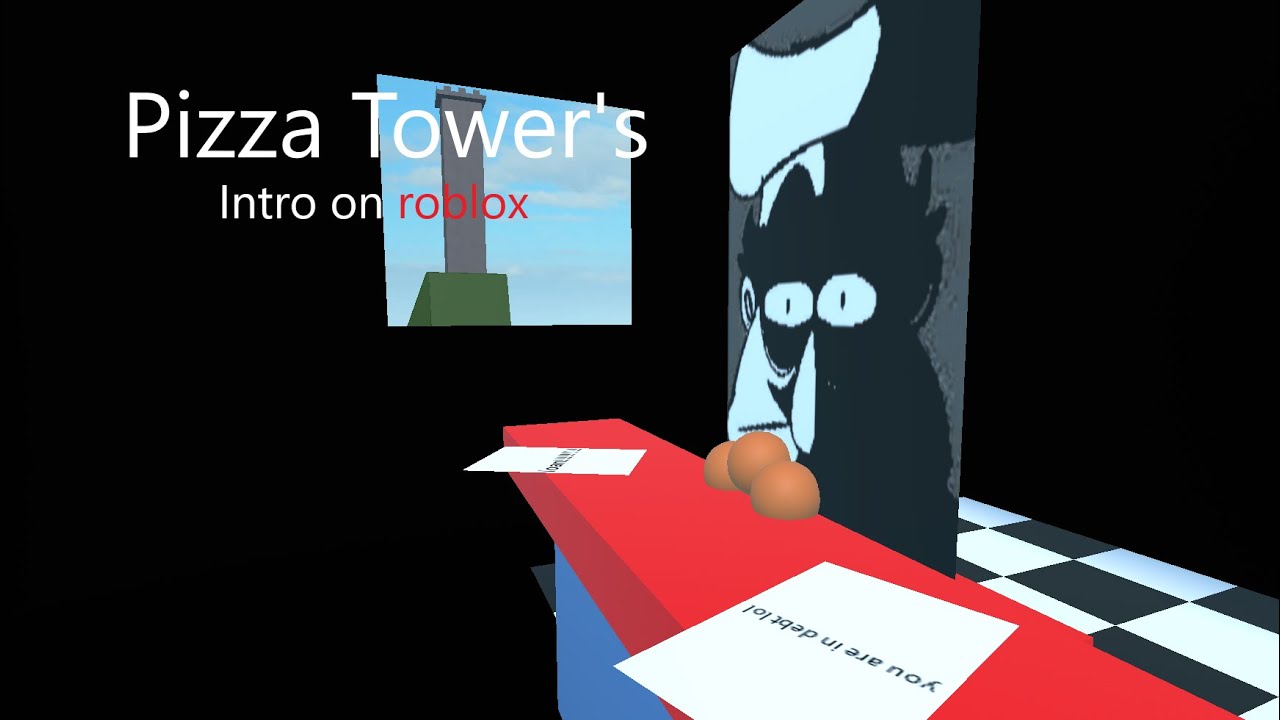 Pizza Tower intro but its made in roblox - YouTube