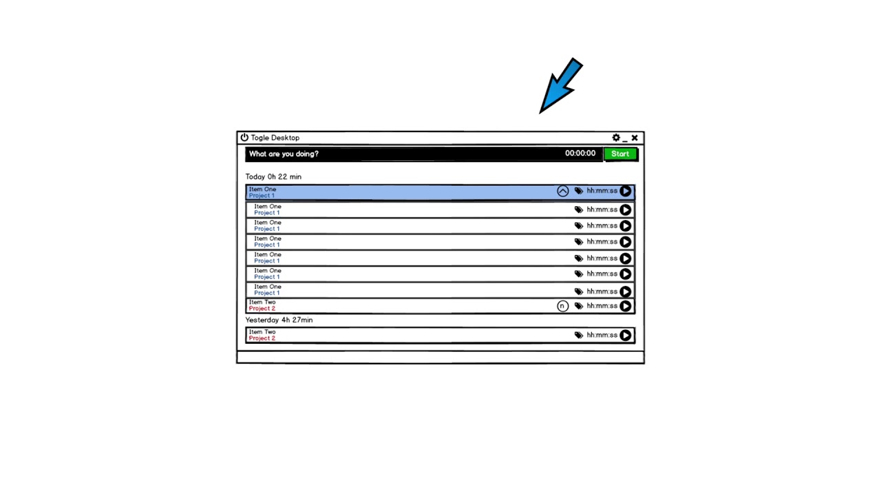 [timelapse UI design] 2019-028 Інтерфейси користувача Toggl Desktop ...