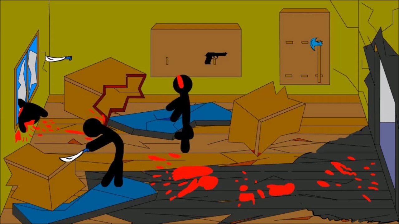 Funny stickman drug dealers - YouTube