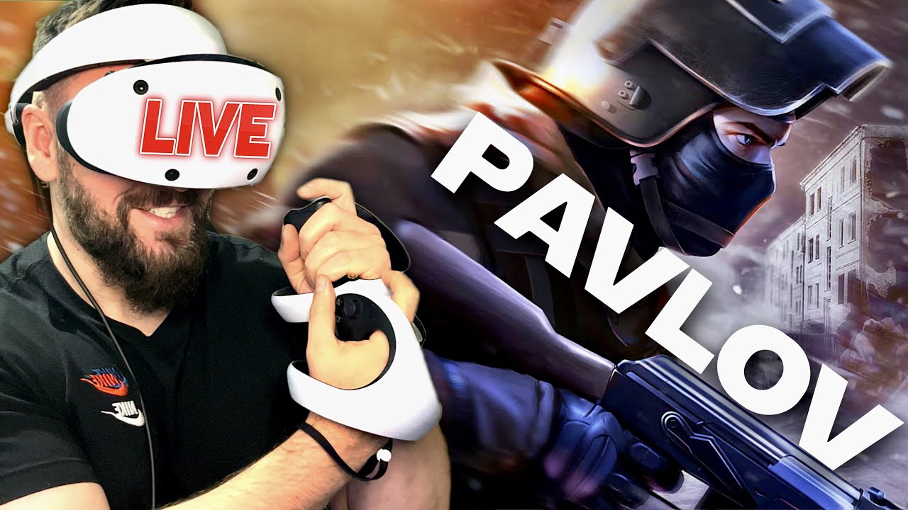 Pavlov VR PSVR2 Multiplayer Livestream - The Hide, Gun Game & One in ...