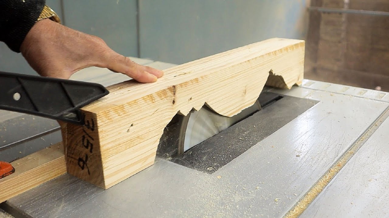 Make A Wooden Column With A Wave Effect On The Surface Using Basic ...