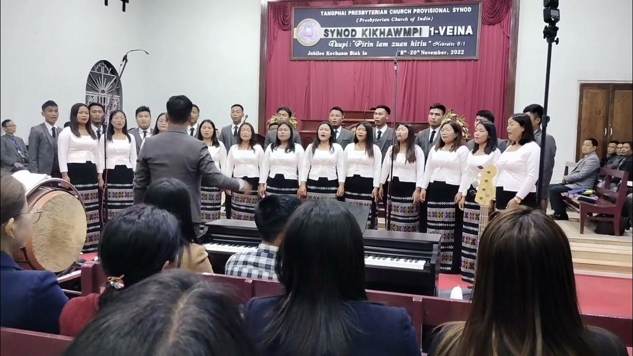 Tangphai Provisional Synod Choir || Synod Khawmpi 1 - veina || Jubilee Presbyterian Church - YouTube