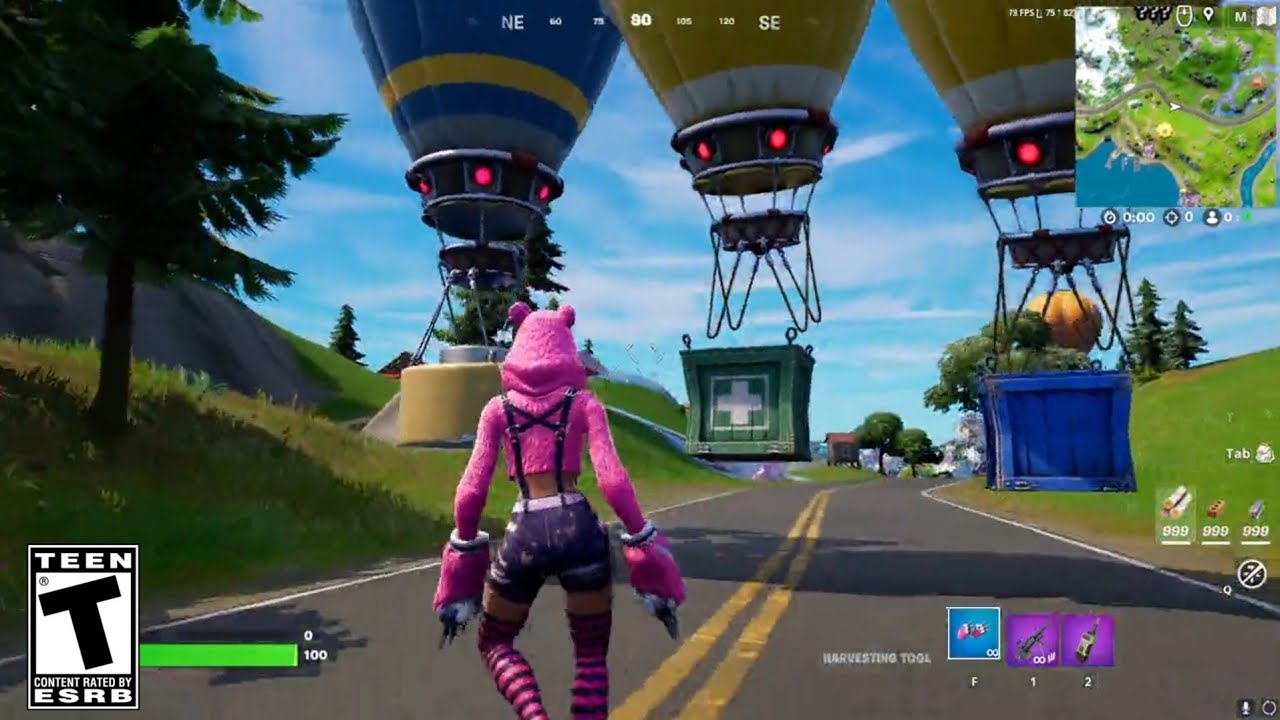 *NEW* Fortnite Dial-A-Drop GAMEPLAY is HERE...! - YouTube