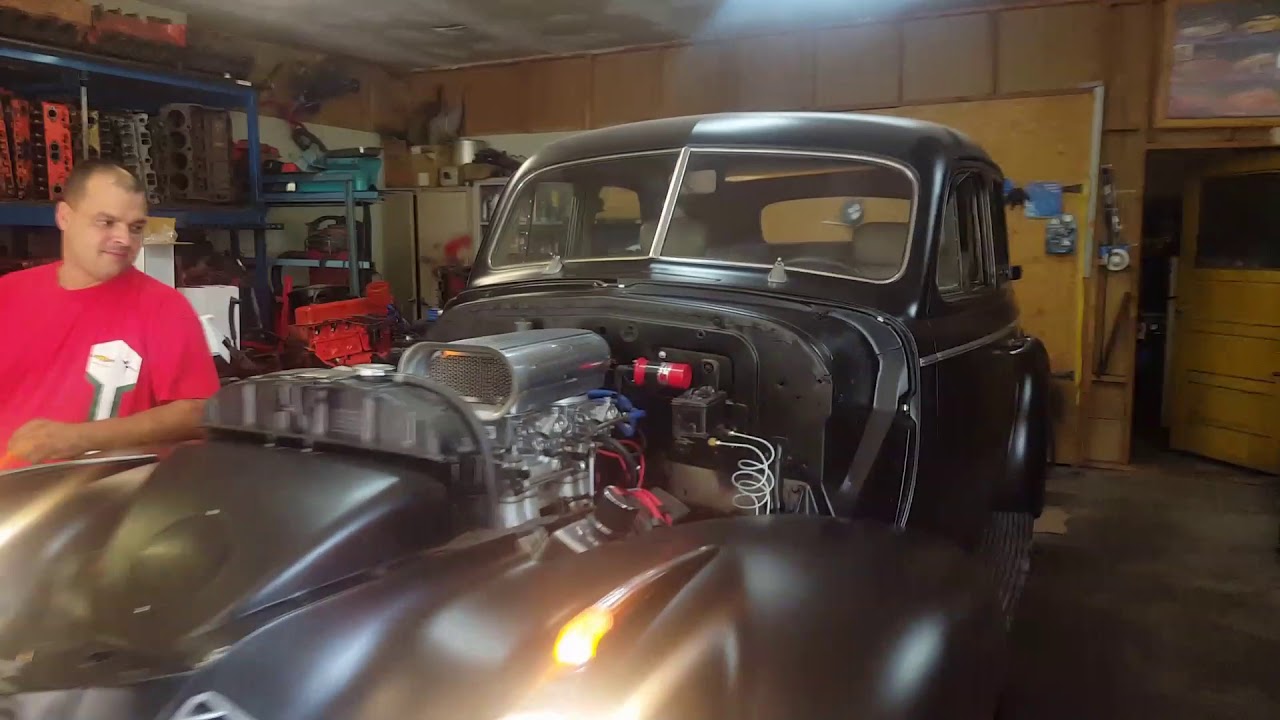 40 Pontiac build sbc 600hp - YouTube