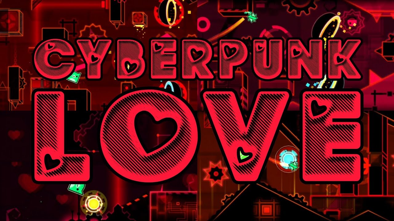 500 Demons! || Cyberpunk Love (Hard Demon) || Geometry Dash - YouTube