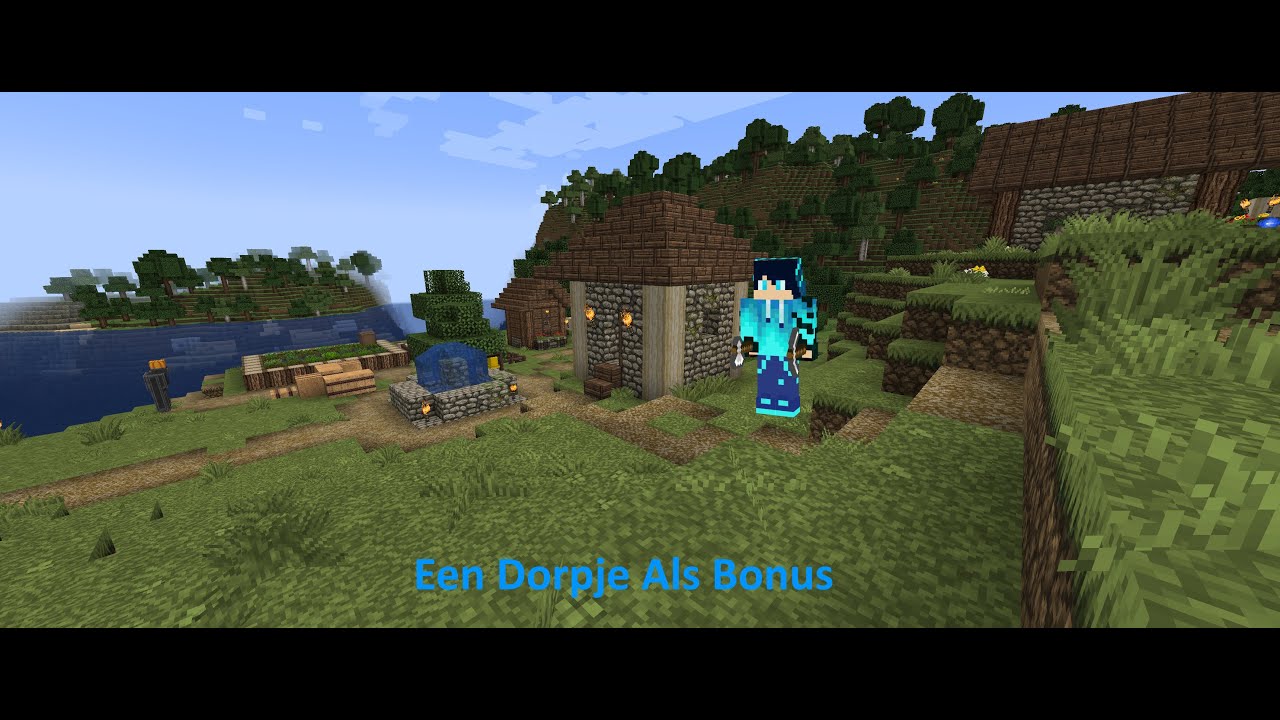 Minecraft Survival Afl. 48 - Een Dorpje Als Bonus - YouTube