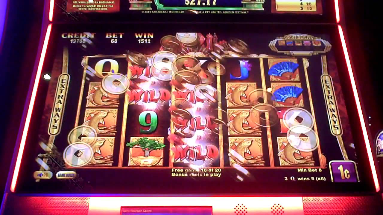 Gold Pays Slot Machine Bonus - YouTube